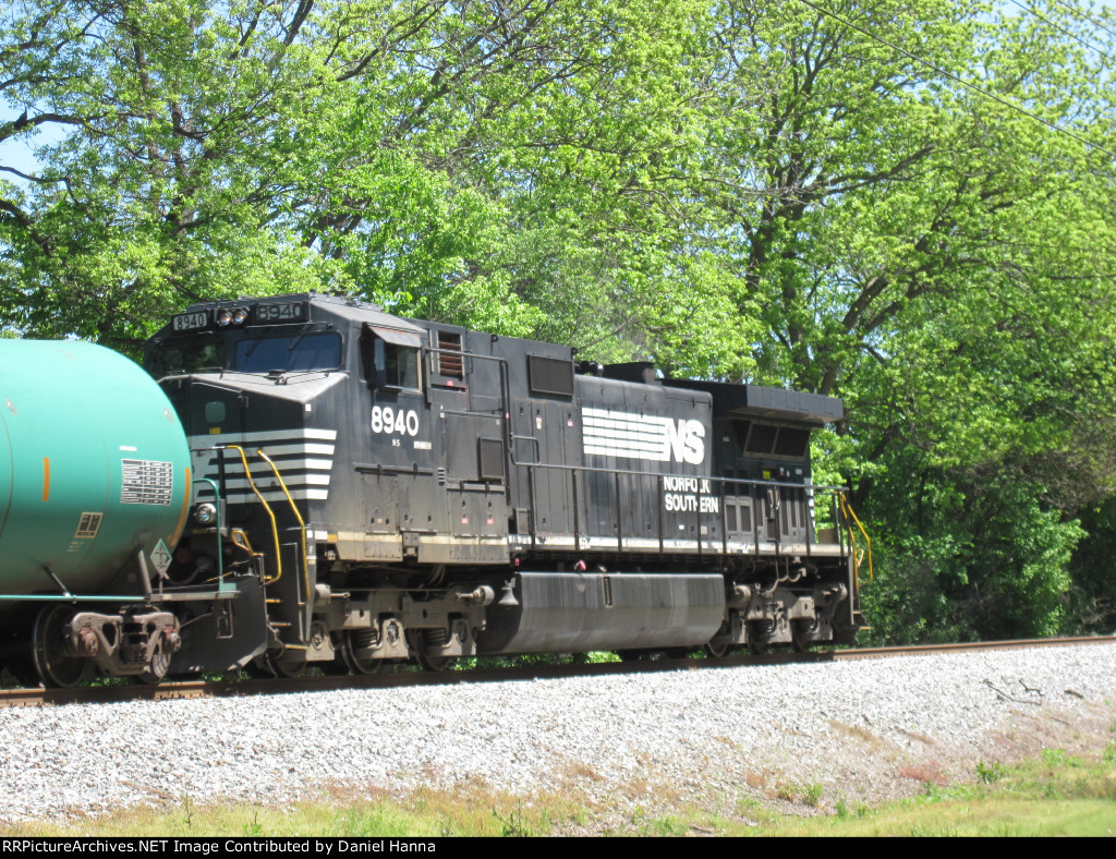 NS 8940 has just passed the signal